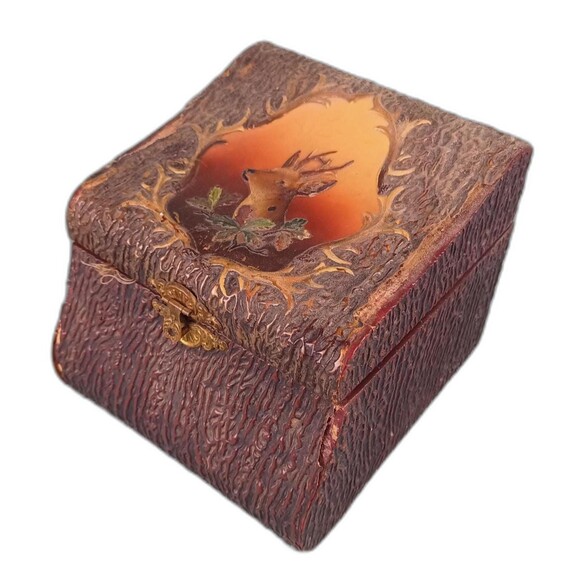 Unique Antique | Accents | Collar Box From The 80s Antique Cuff Box ...